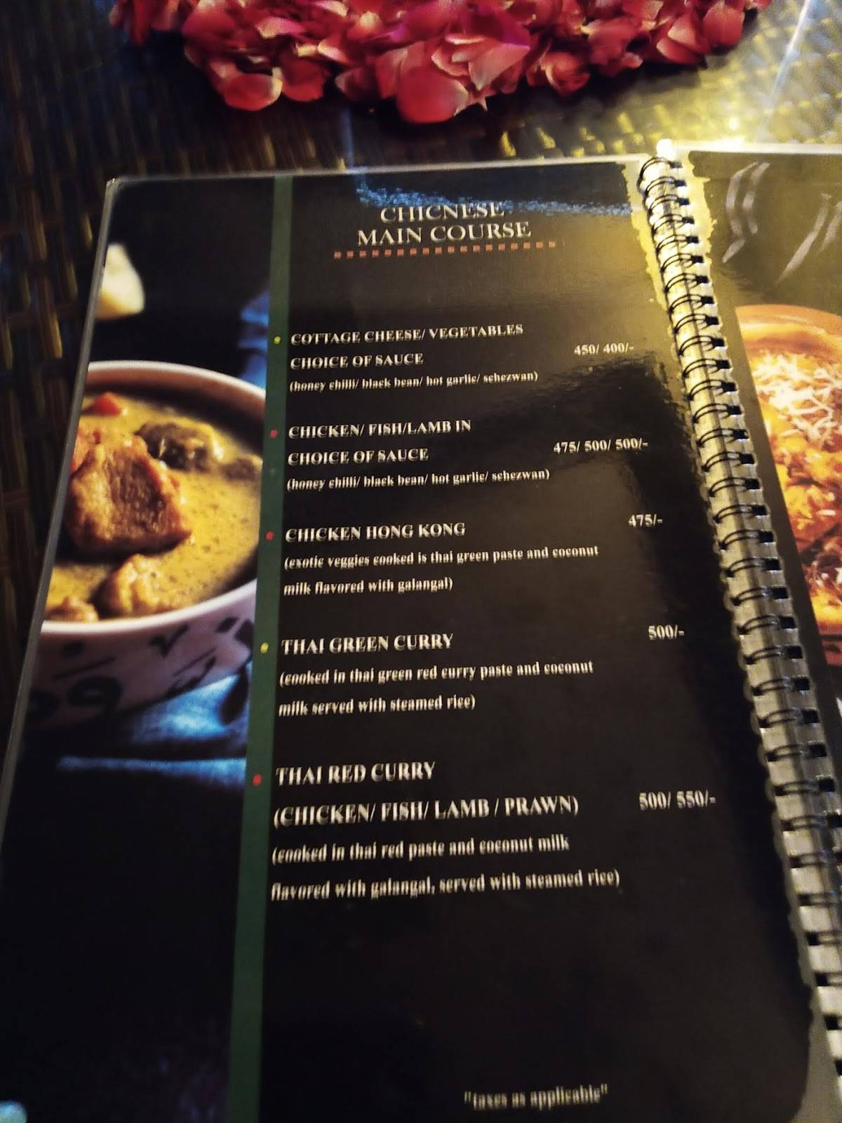 Menu at Liquid Lounge, Kanpur, 118/54-55
