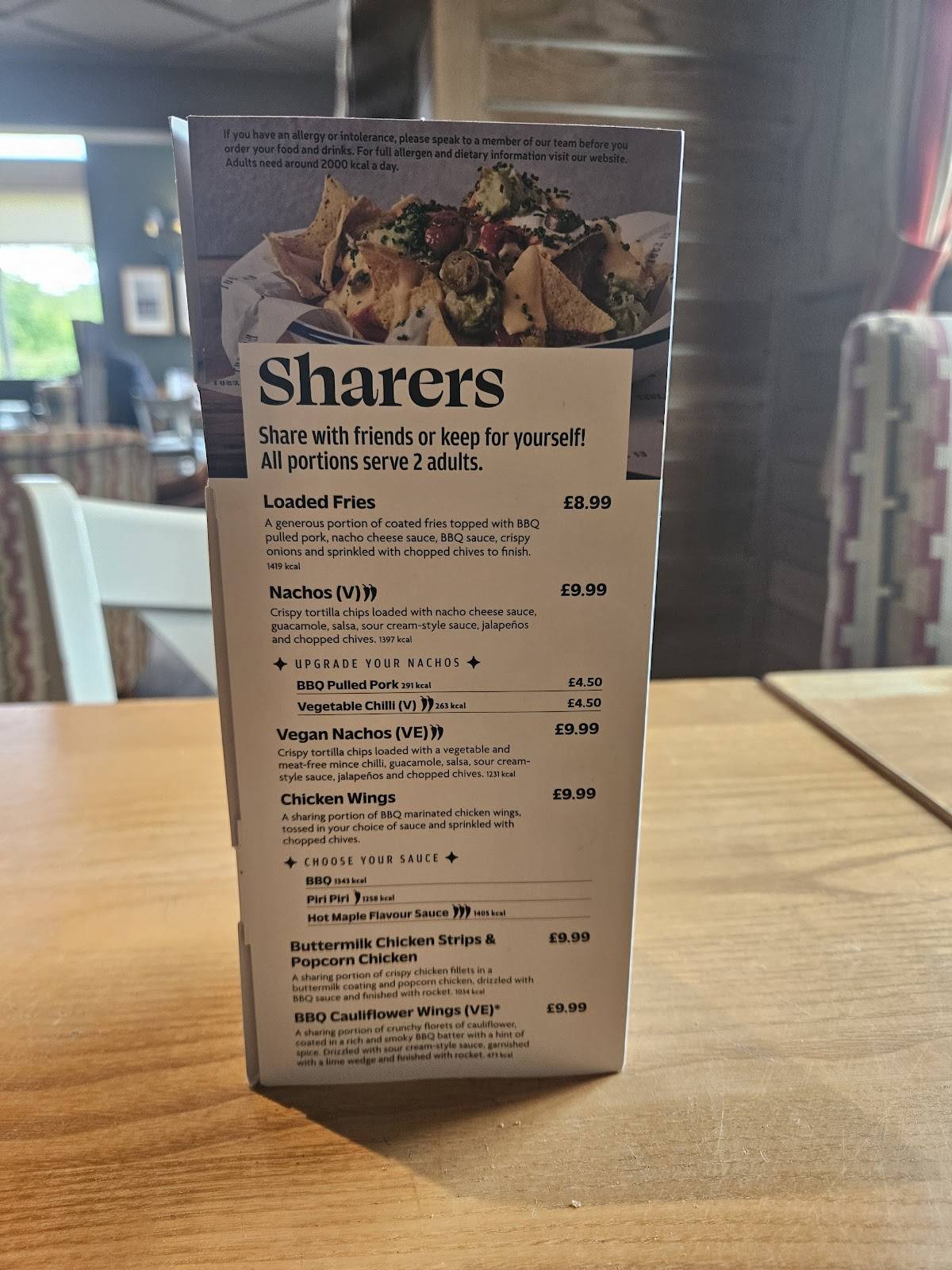 Menu at Little Castle pub & bar, Inkersall