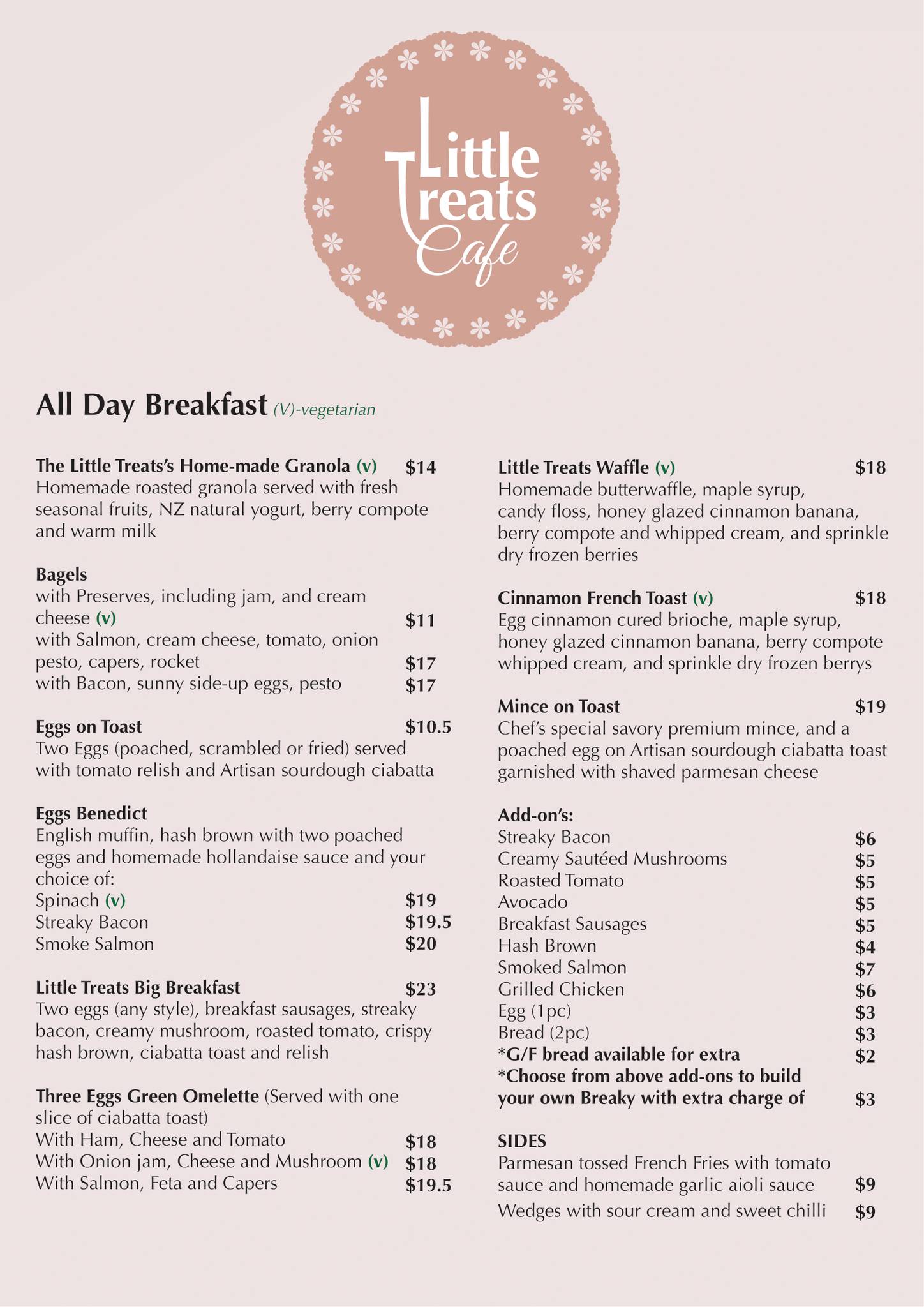 Menu at Little Treats Cafe New Lynn, Auckland