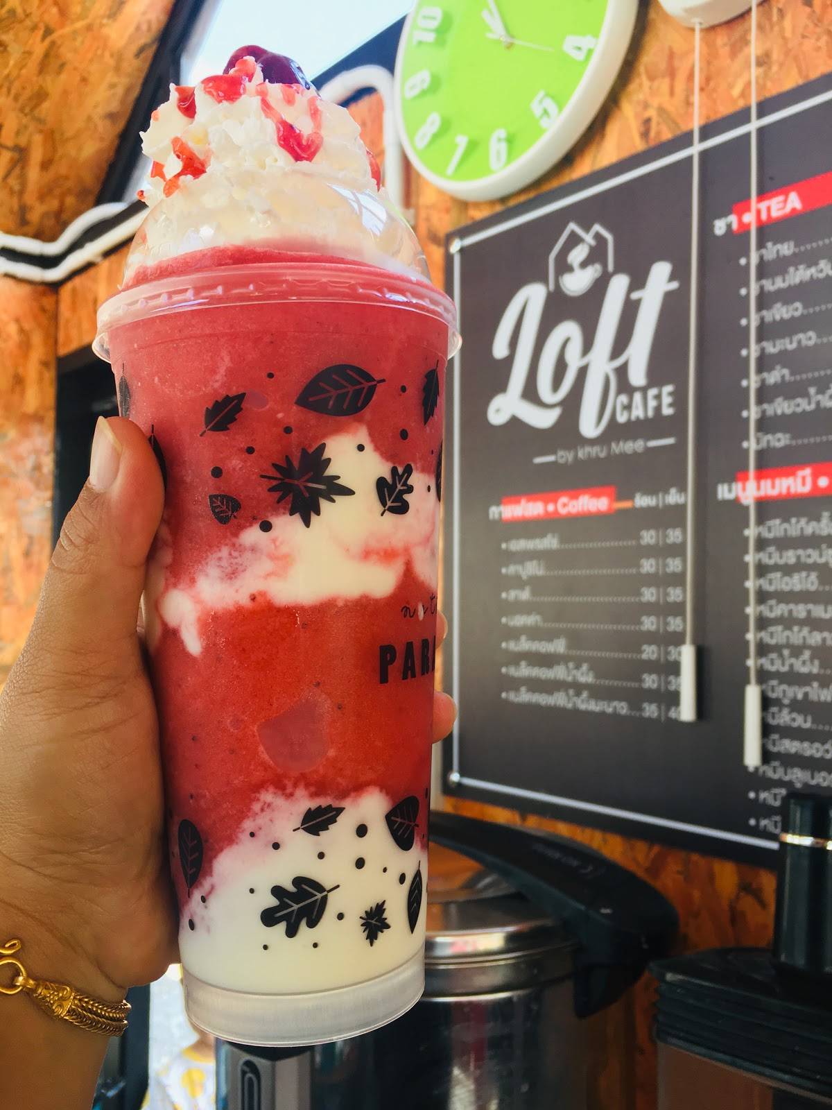 Menu at Loft Cafe By Khru Mee, Thailand