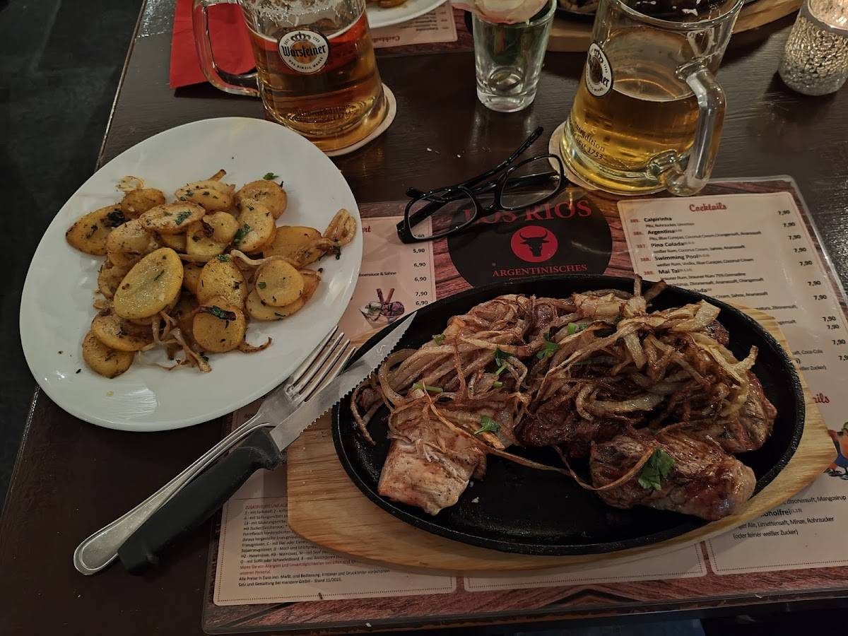 Speisekarte von Los Rios restaurant, Beelitz