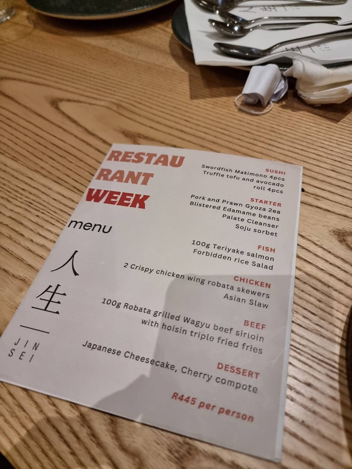 Menu at Mabu Restaurant, Midrand, Waterfall Wilds