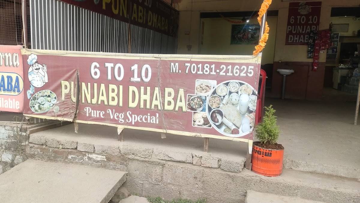 Menu at Mahak Panjabi dhaba, India, Karsog - Sundernagar - Mandi Rd