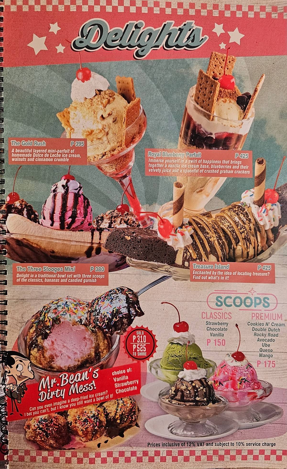 Menu at Filling Station Bar And Cafe, Makati, P Burgos St