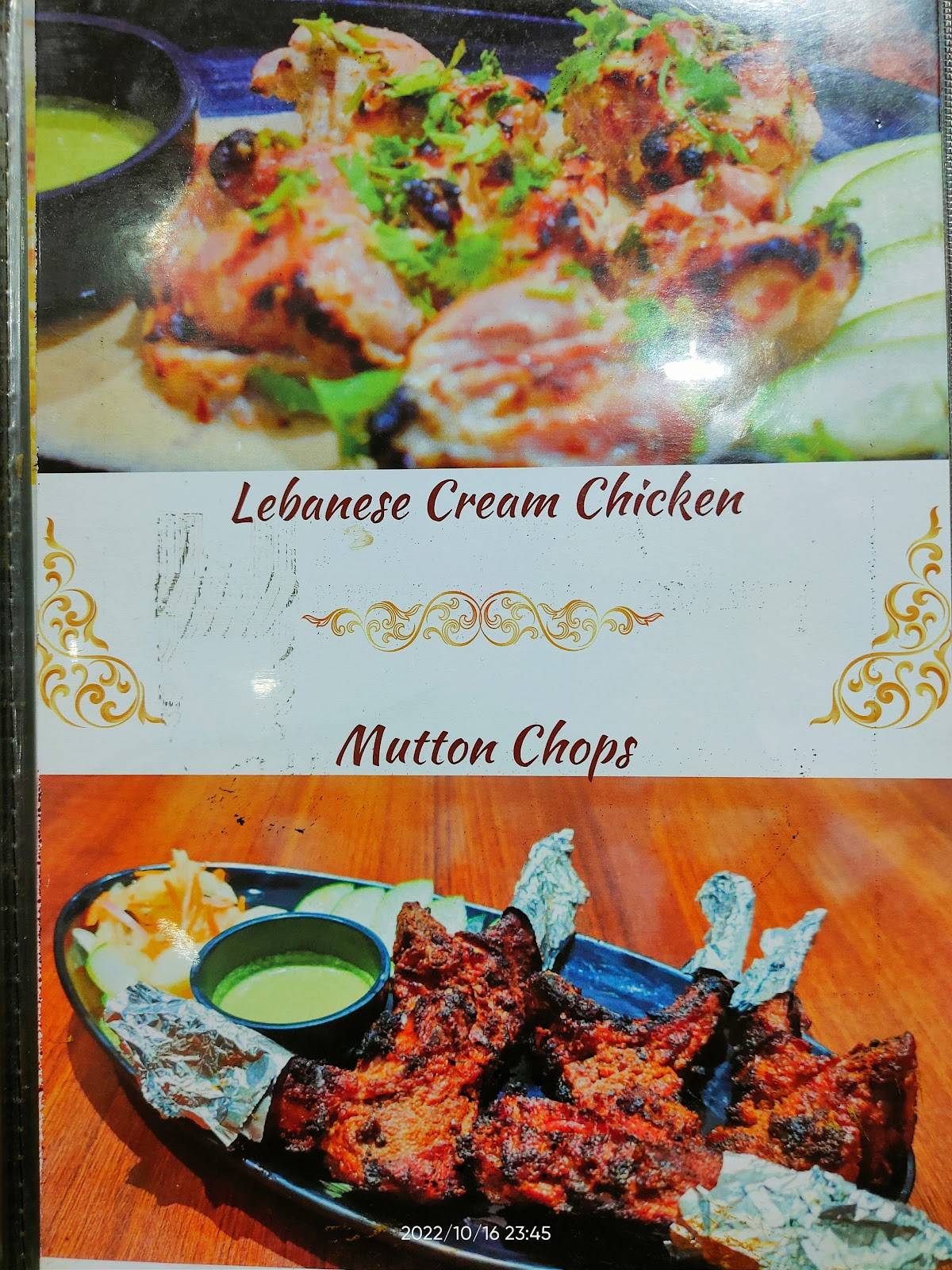 Menu at Mandi King Elite, Hyderabad