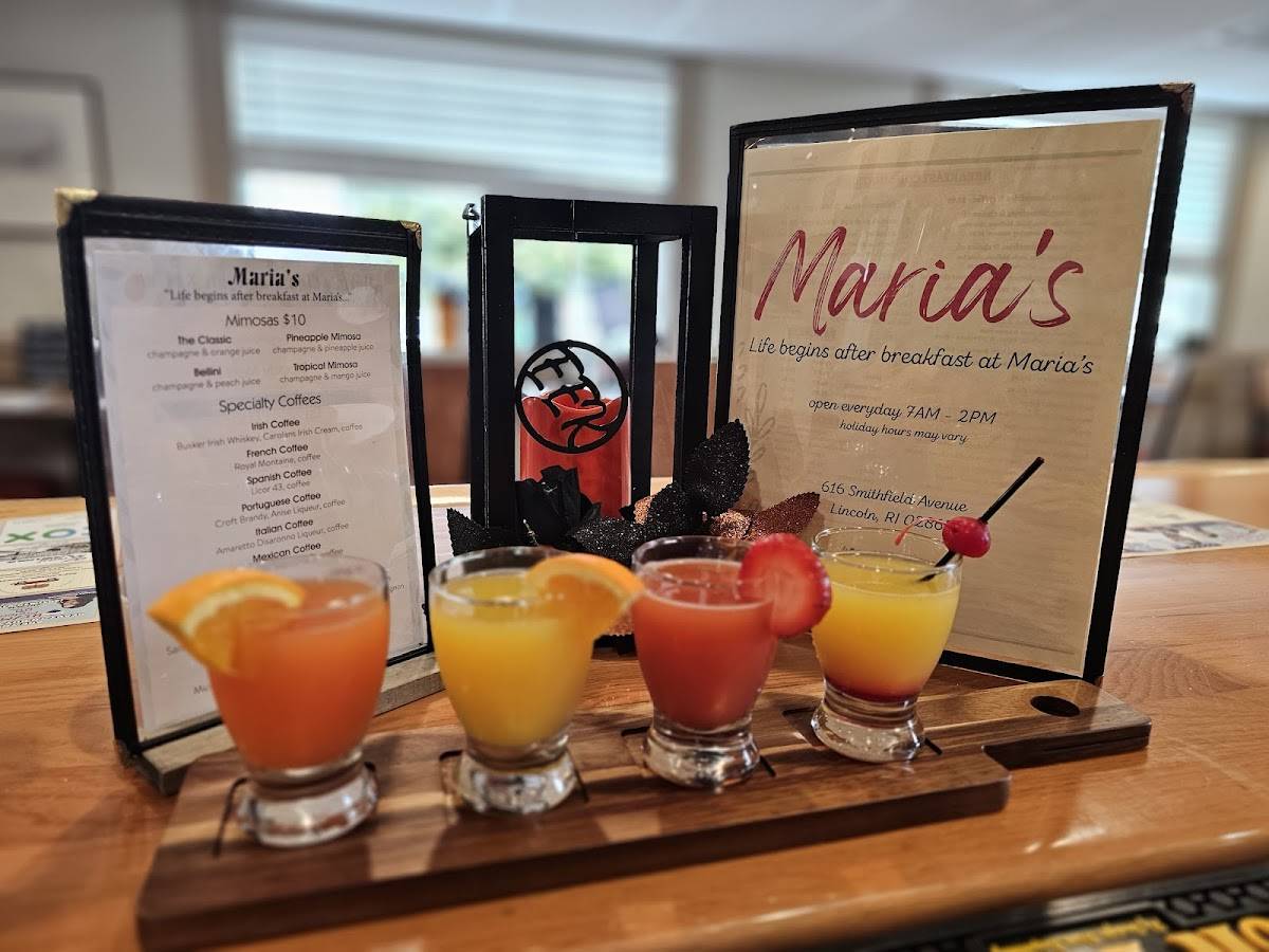 Menu at Maria's Breakfast & Lunch restaurant, Pawtucket