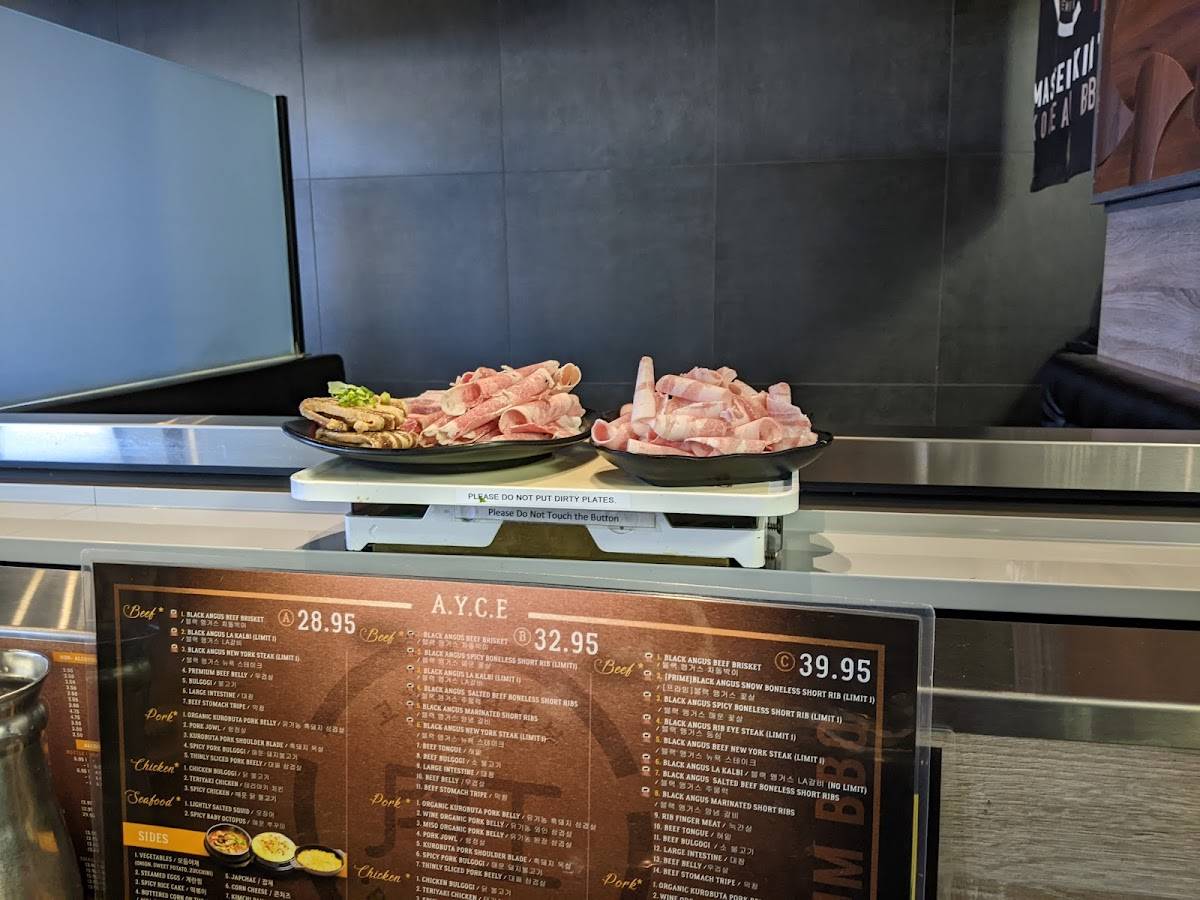 Menu at Master Kim’s Korean BBQ, Las Vegas, S Durango Dr #100