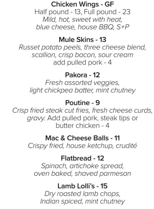 Menu at Maverick's Steakhouse, Moncton, 40 Lady Ada Boulevard