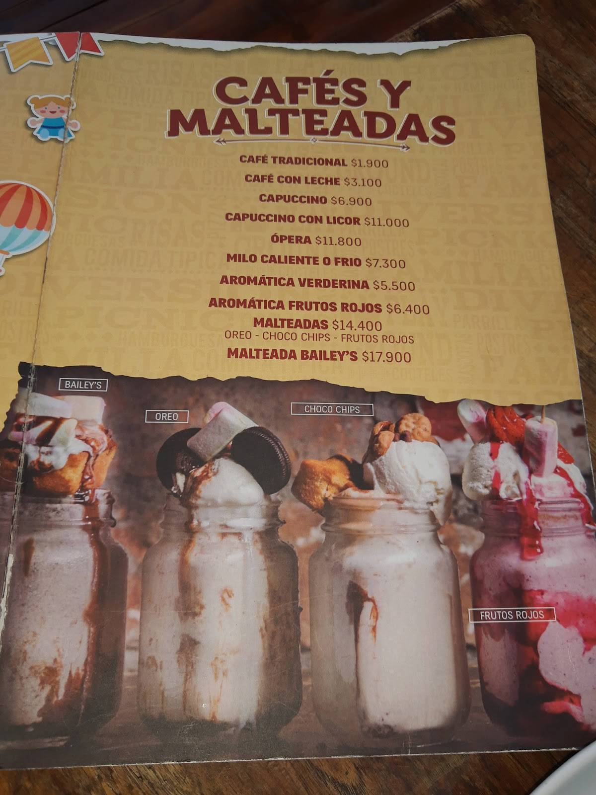 Carta del restaurante Mekatiadero Niquia, Bello