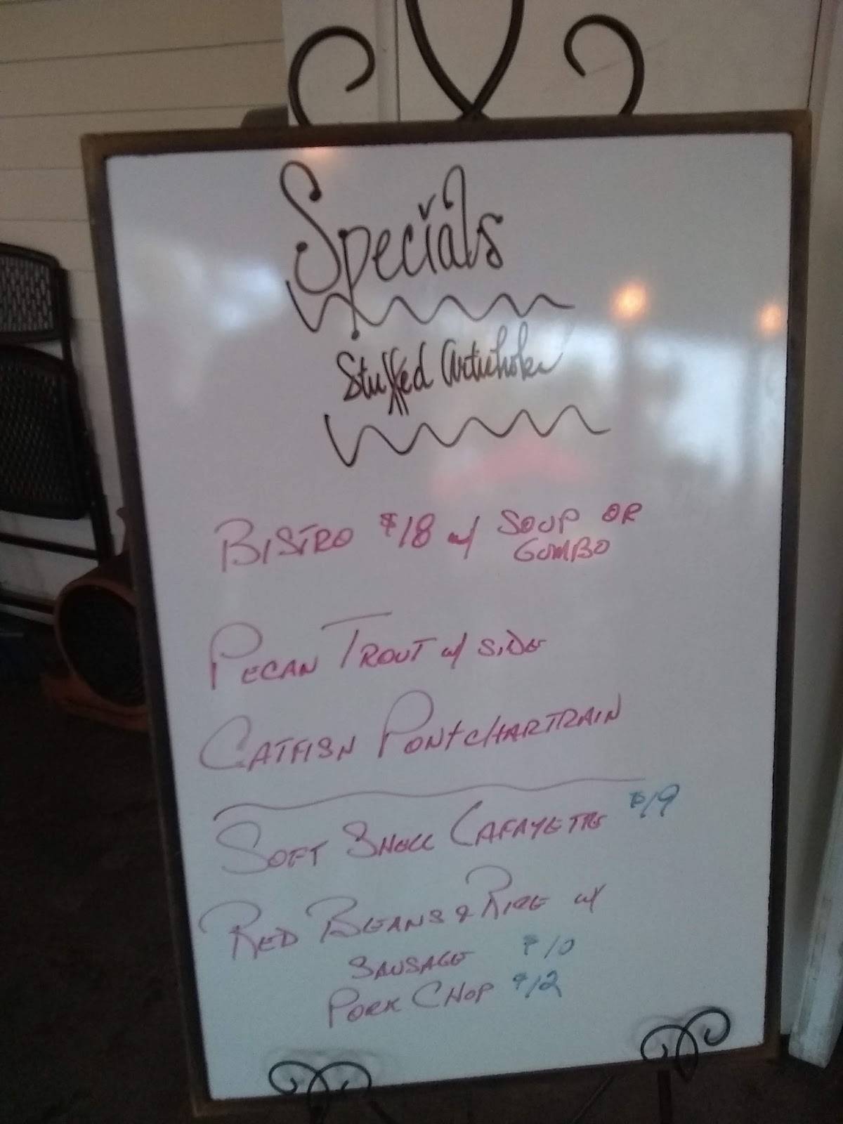 Menu at New Orleans Food & Spirits restaurant, Metairie, 210 Metairie ...