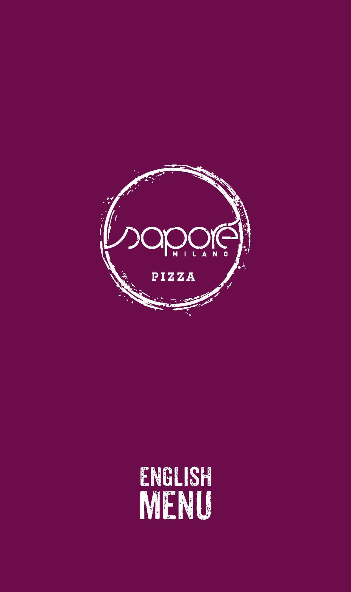 Menu at Saporè Milano by Renato Bosco restaurant, Milan, P.za del Duomo