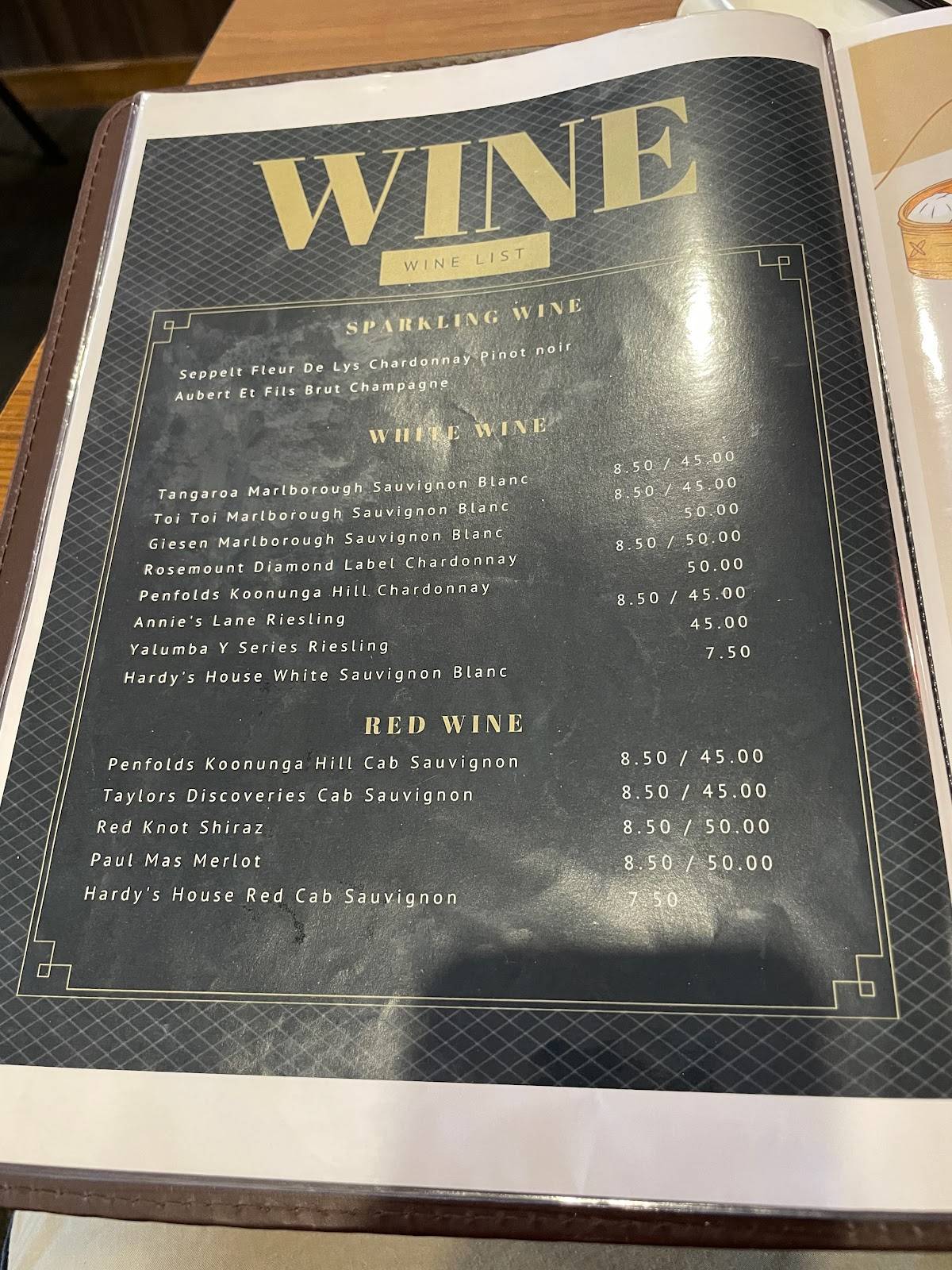 Menu at Ming's House restaurant, Garbutt, 143 Duckworth St
