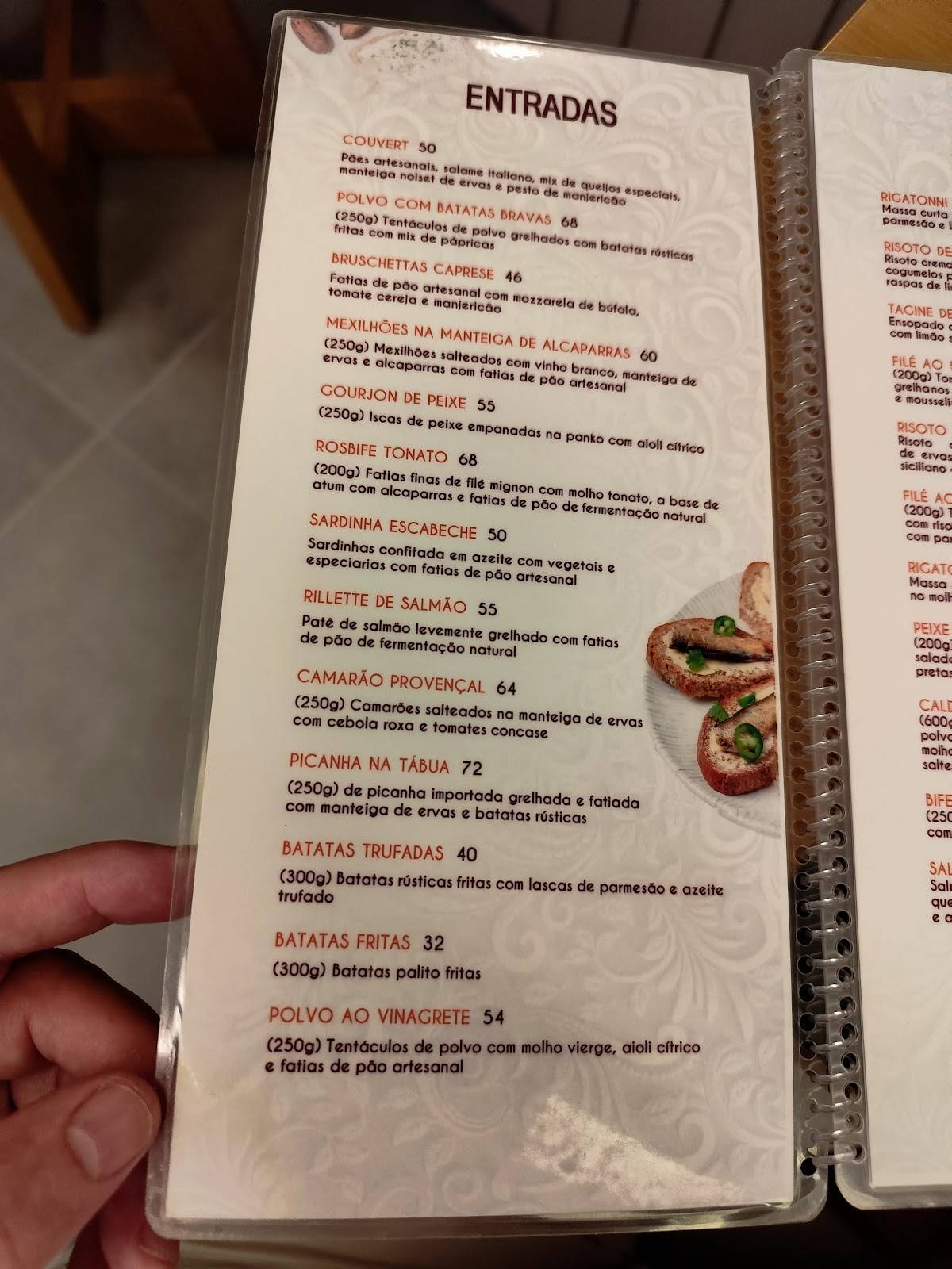 Menu em Minha Moça Café & Bistrô Jericoacoara, Vila de Jericoacoara