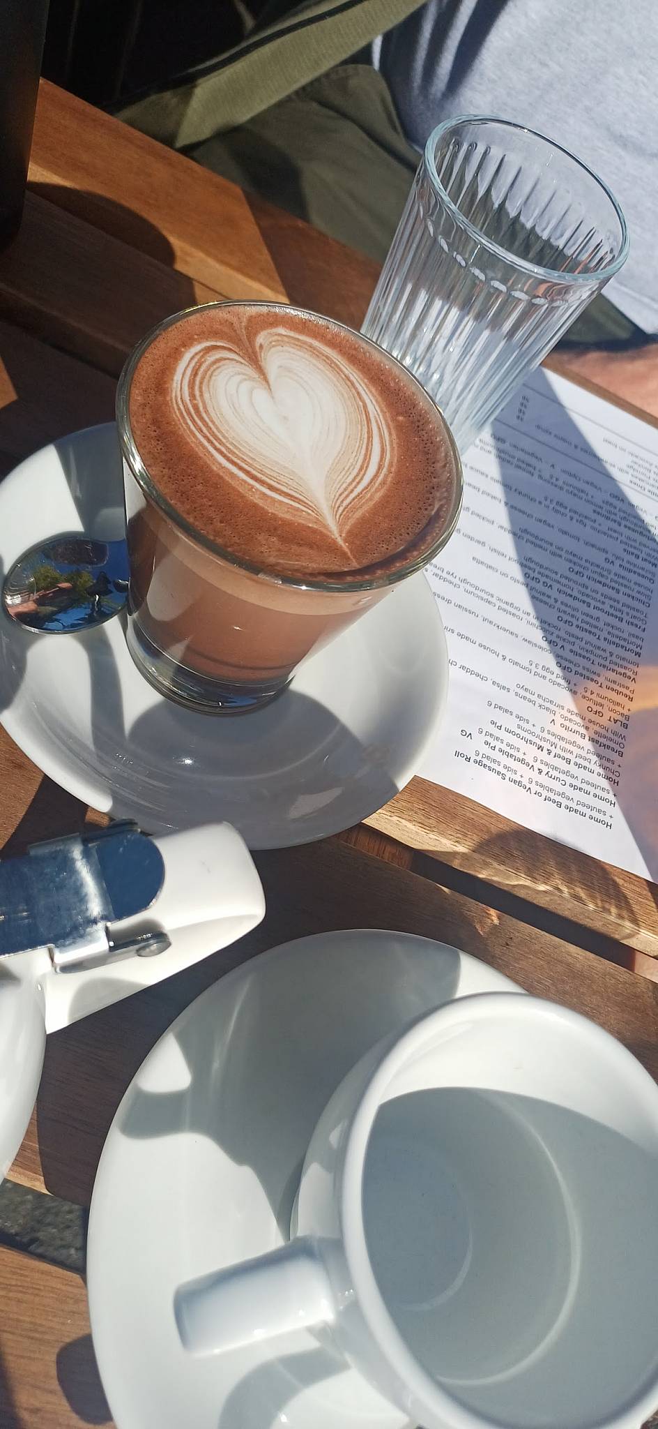 Menu at Mitte restaurant, Fitzroy North