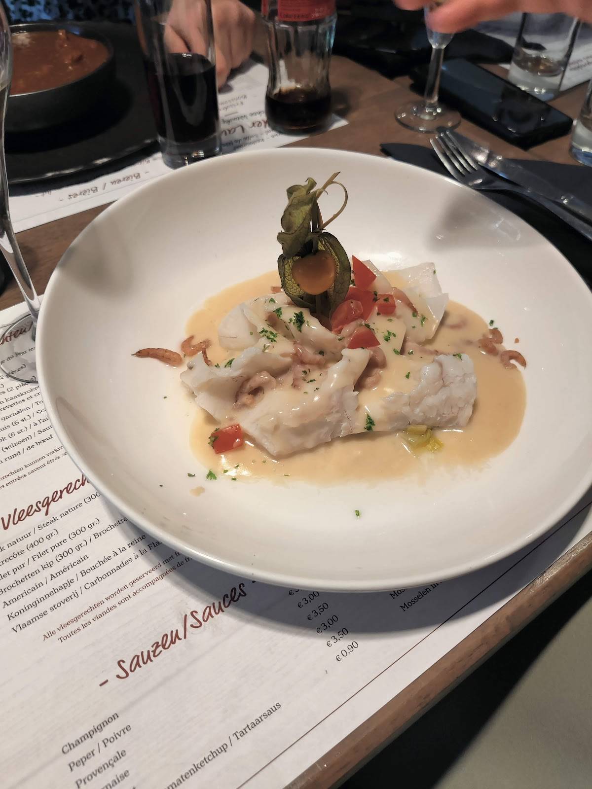 Menu au Moeder Lambik, Bredene, Kapelstraat 165
