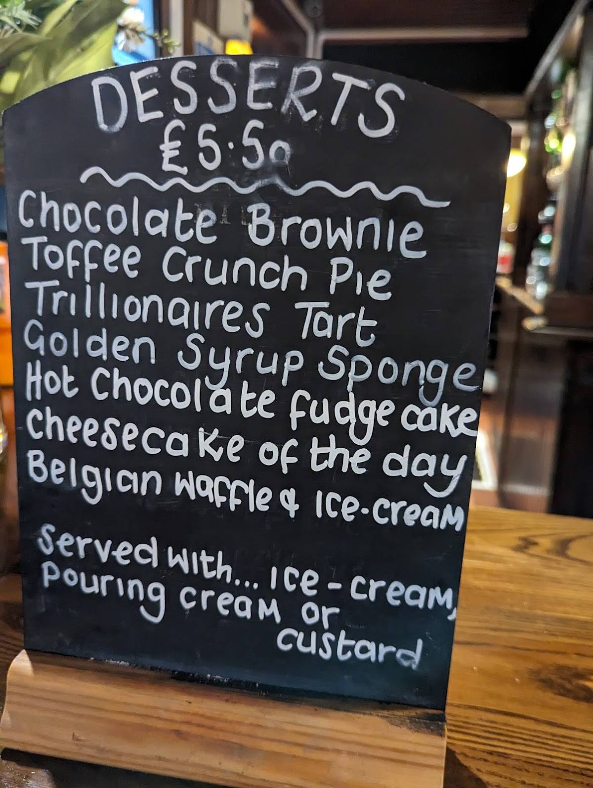 Menu at Molescroft Inn pub & bar, Beverley, 75 Molescroft Rd