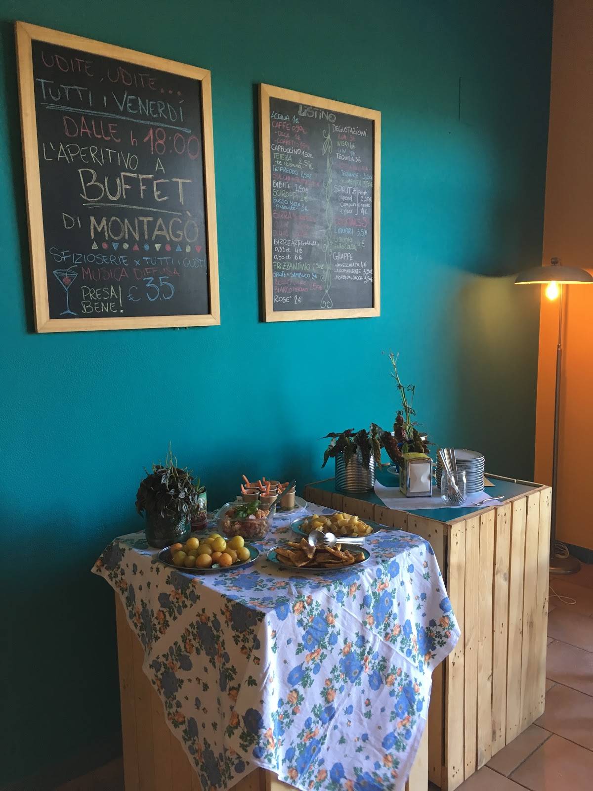 Speisekarte von Montagò restaurant, Italien