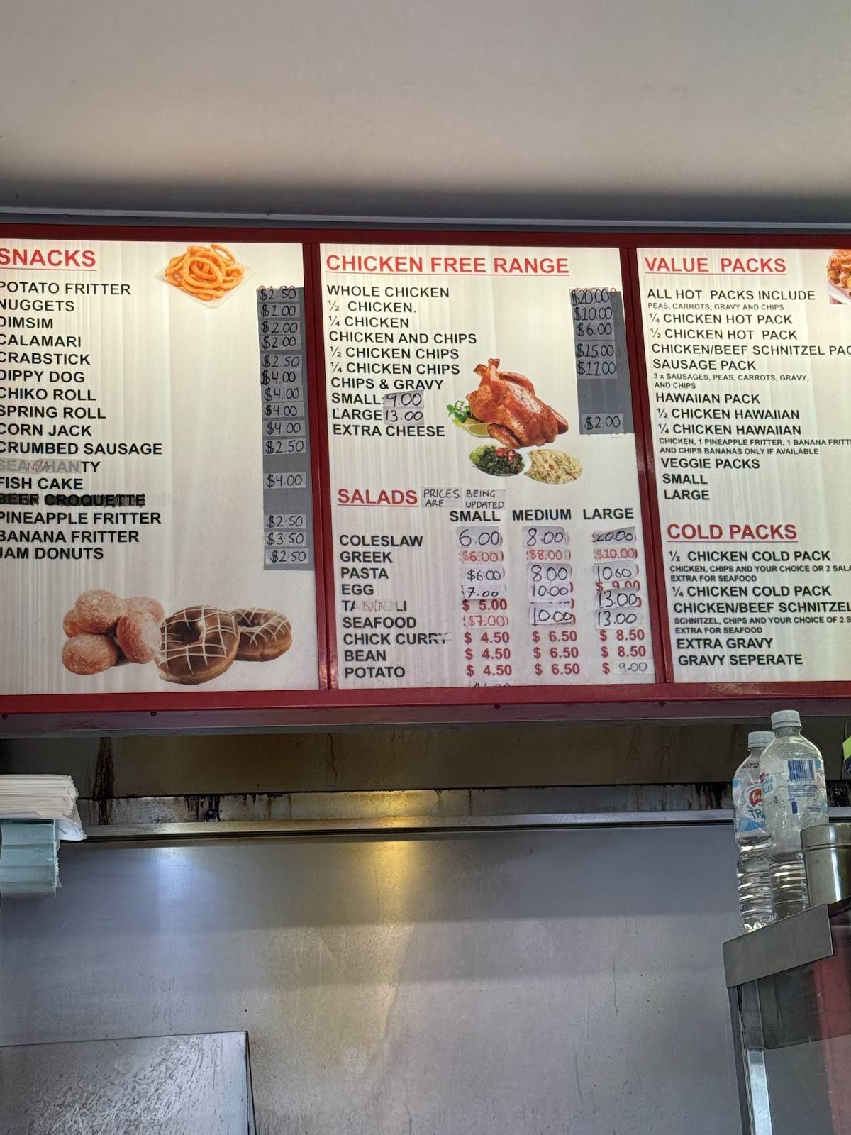 Menu at Mount Barker Corner Takeaway, Mount Barker