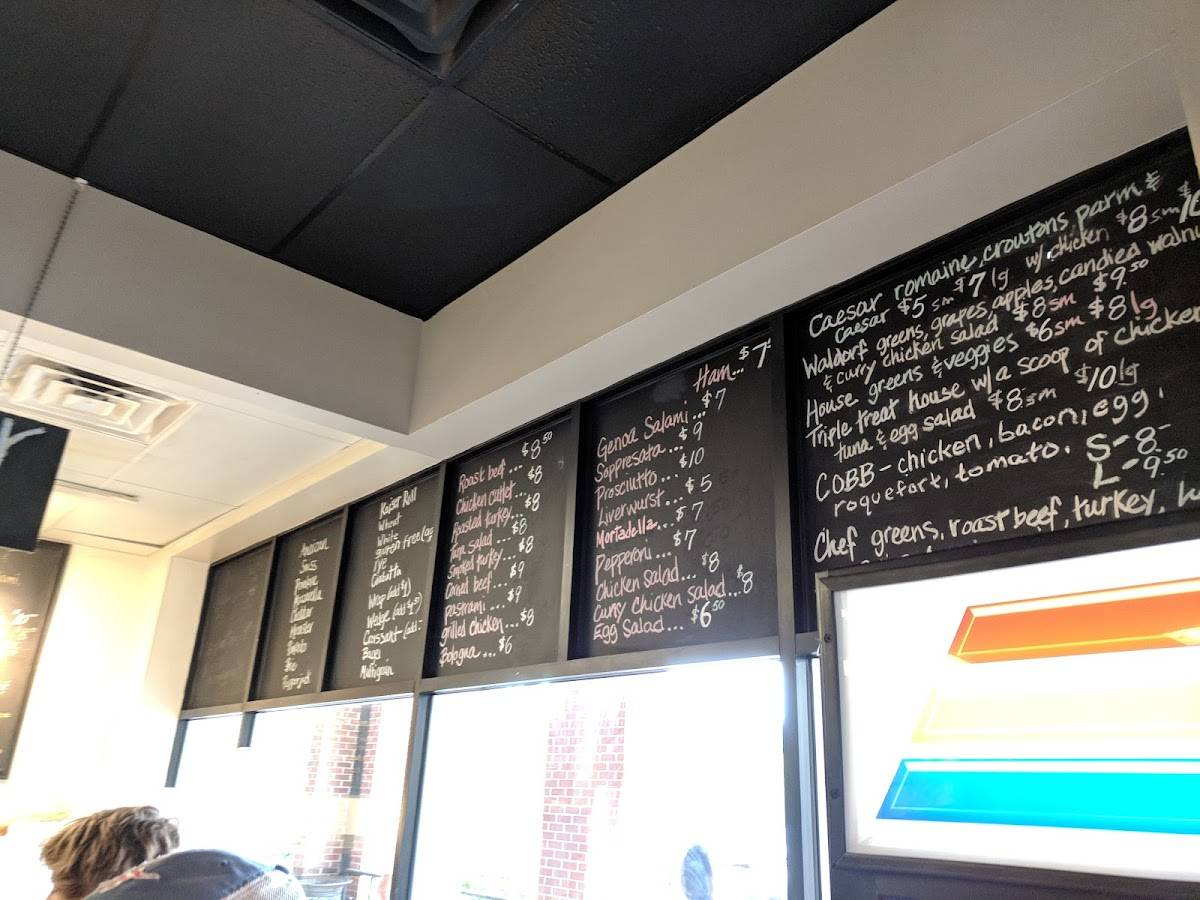 Menu at Mozzo Deli (Coleman Blvd) cafe, Mount Pleasant, 730 Coleman Blvd
