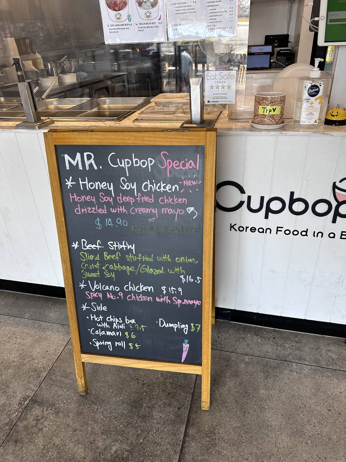 Menu at Mr.Cupbop restaurant, Meadowbrook