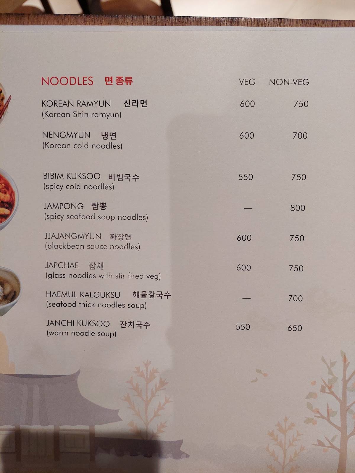 Menu at Origami Japanese & Korean Restaurant - BKC, Mumbai