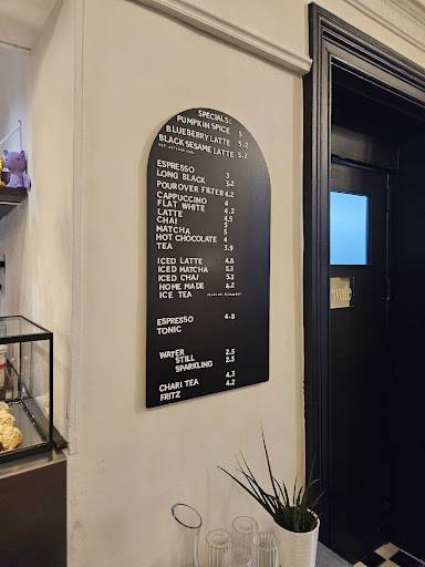 Menu at Myst pub & bar, Ghent