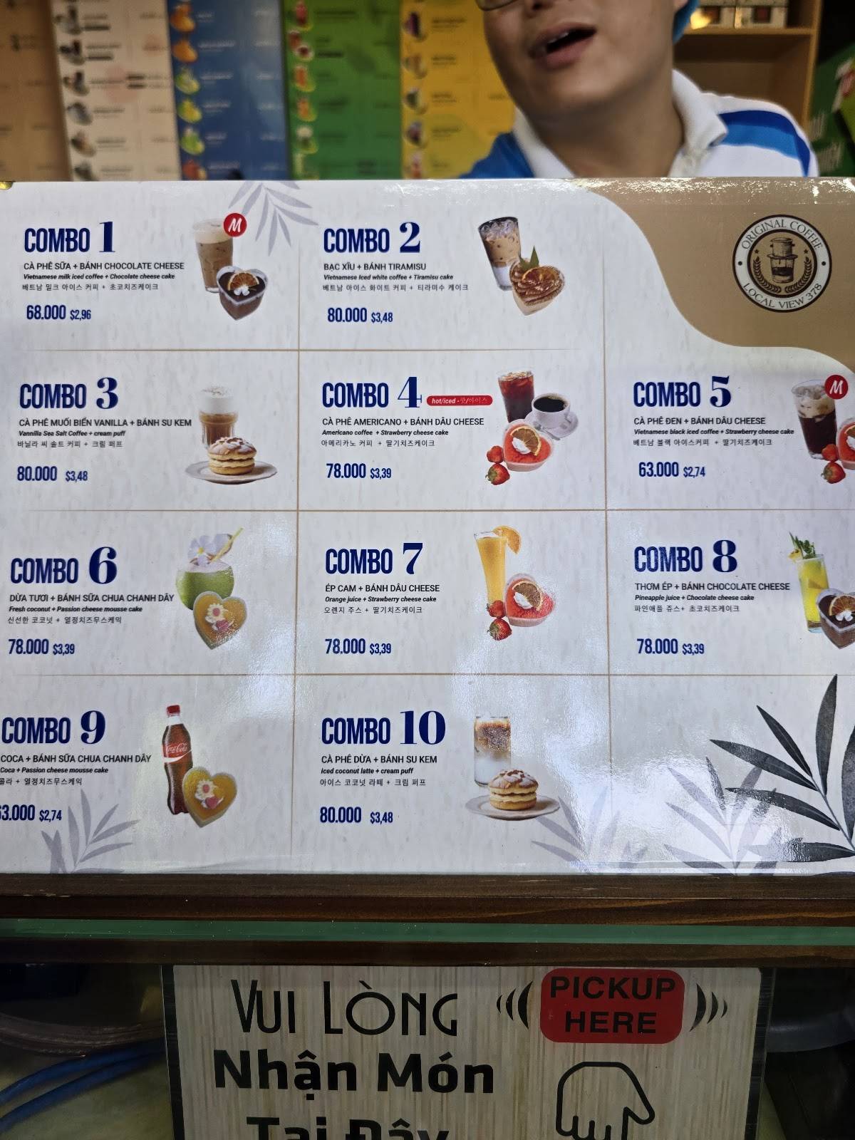 Menu at NHA TRANG VIEW 378 COFFEE AND RESTAURANT, Ninh Hòa