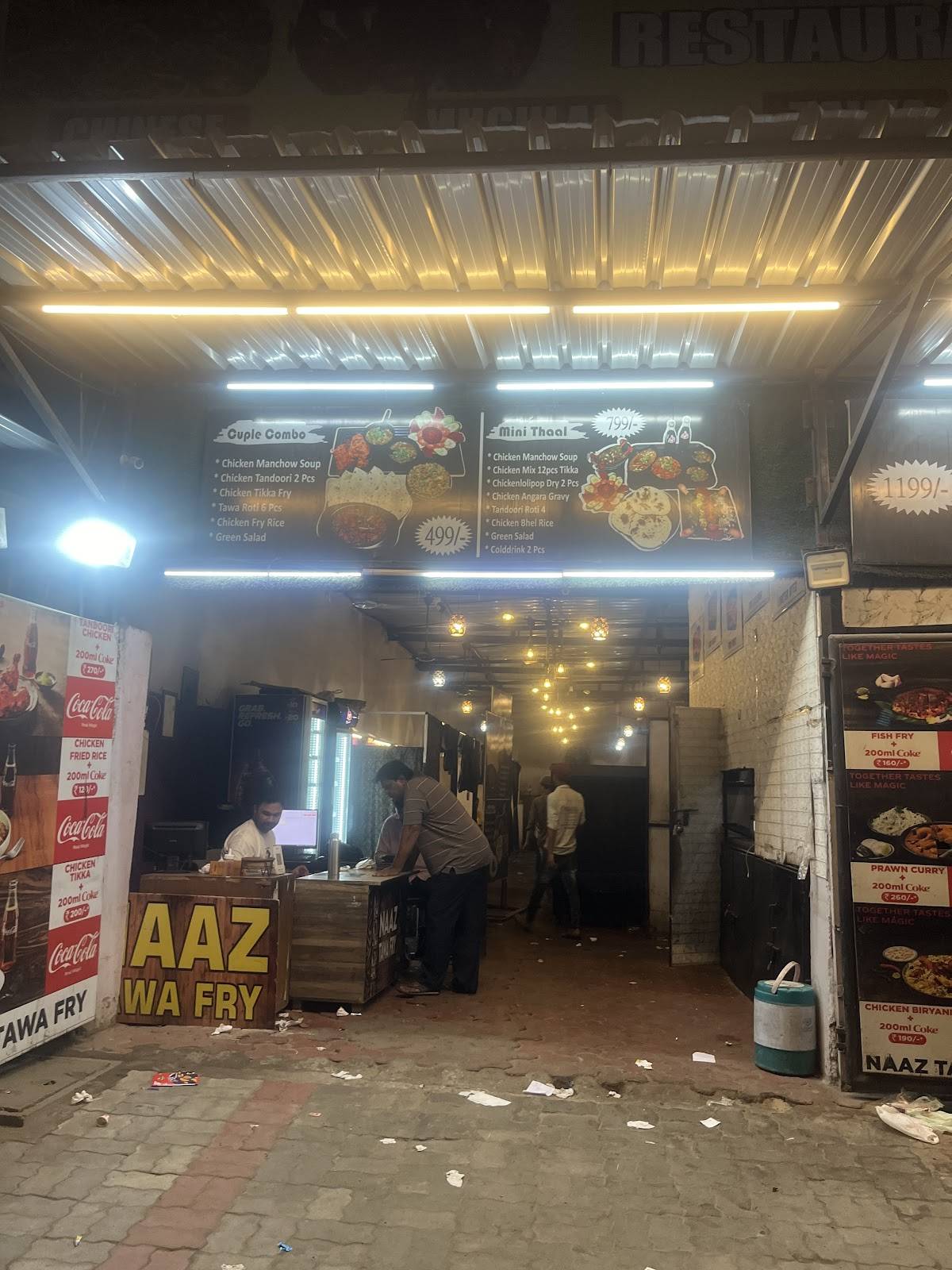 Menu at NAAZ TAWA FRY, Ahmedabad, Opp. Gandhi Hall