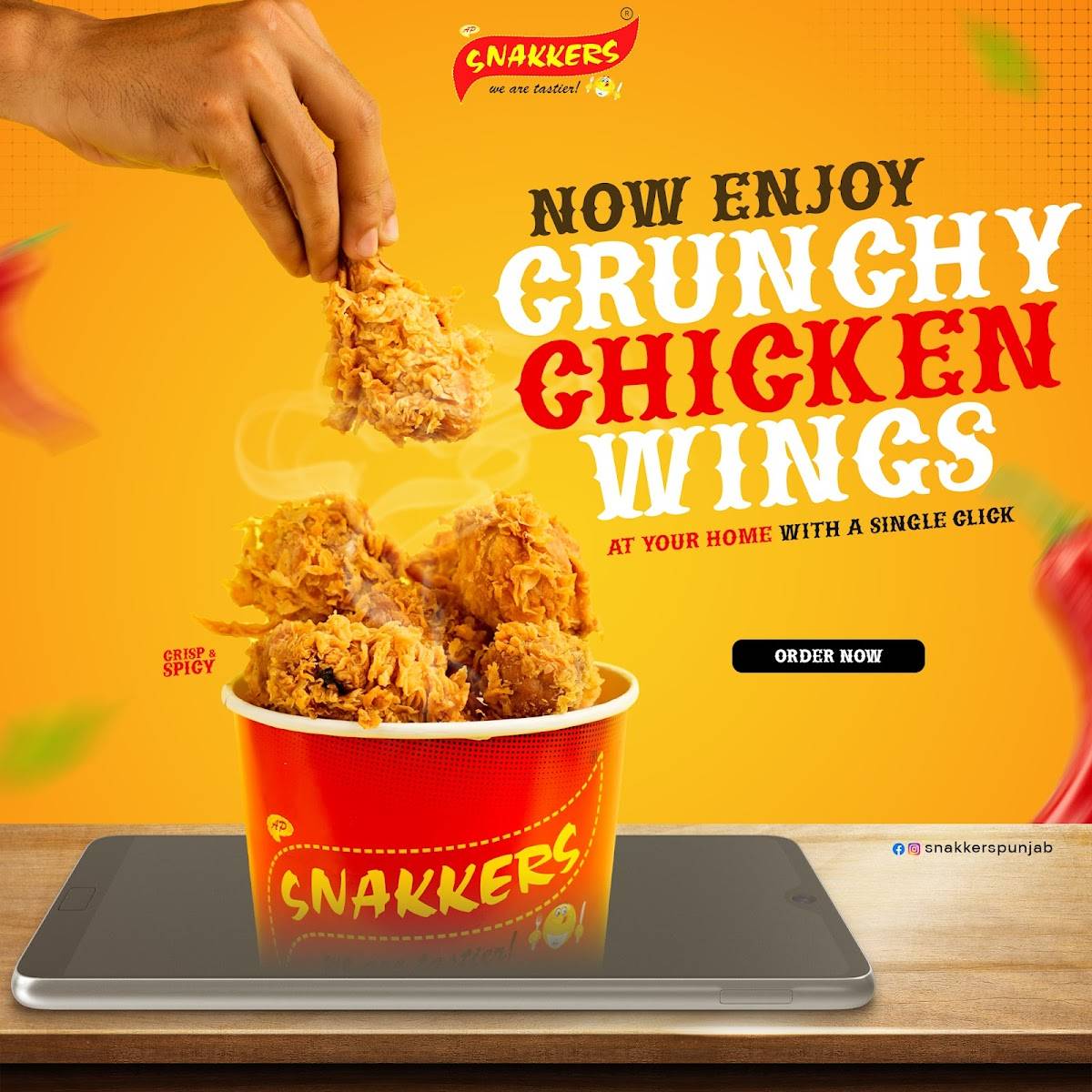 Menu at Snakkers, Nabha