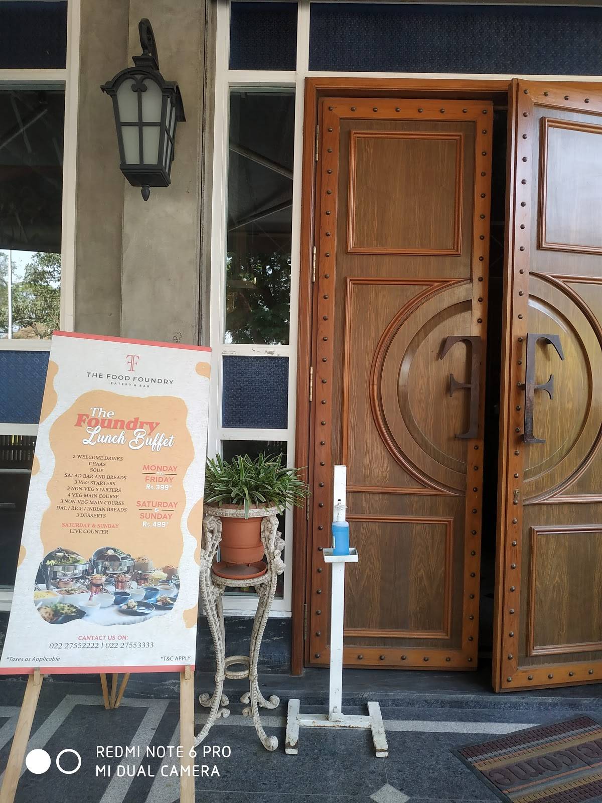 Menu at The Food Foundry, Navi Mumbai