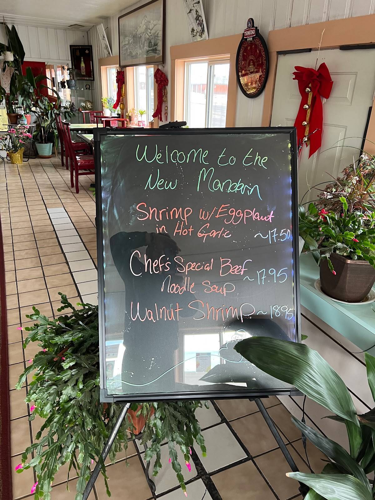 Menu at New Mandarin Restaurant, Laramie