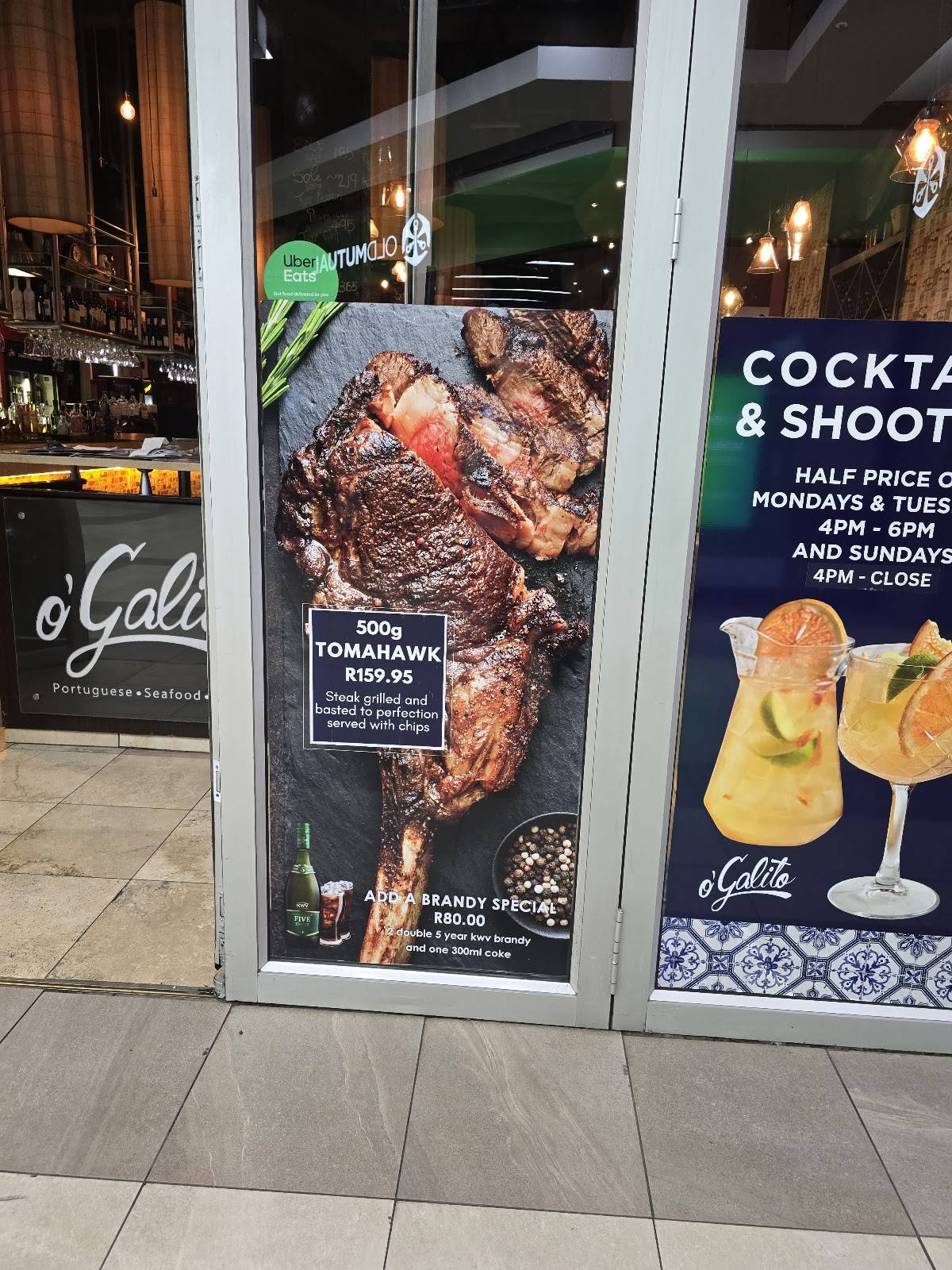 Menu at O'Galito - Centurion Mall restaurant, Centurion, Heuwel Rd