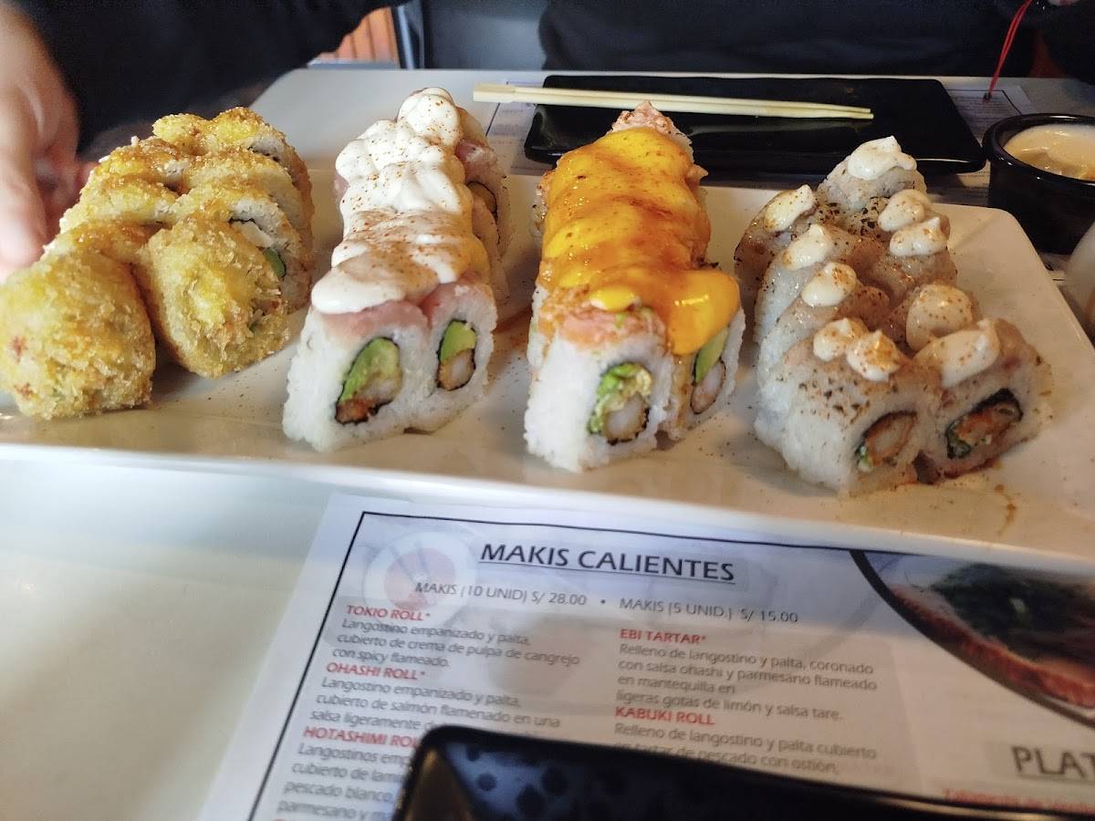 Carta del restaurante Ohashi Maki San Miguel, San Miguel