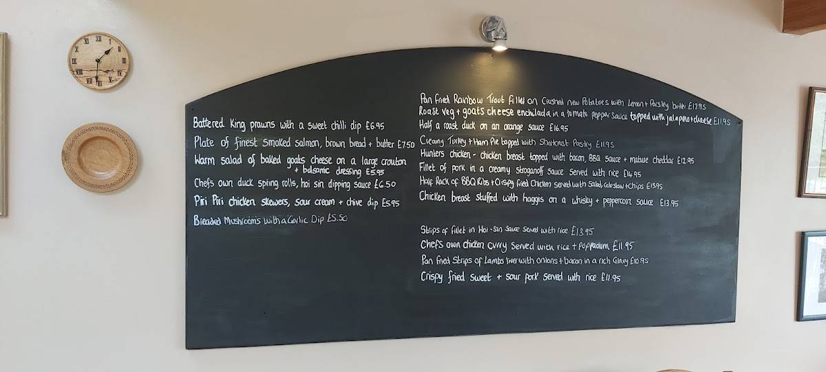 Menu at Old Oak Tree pub & bar, Thirsk
