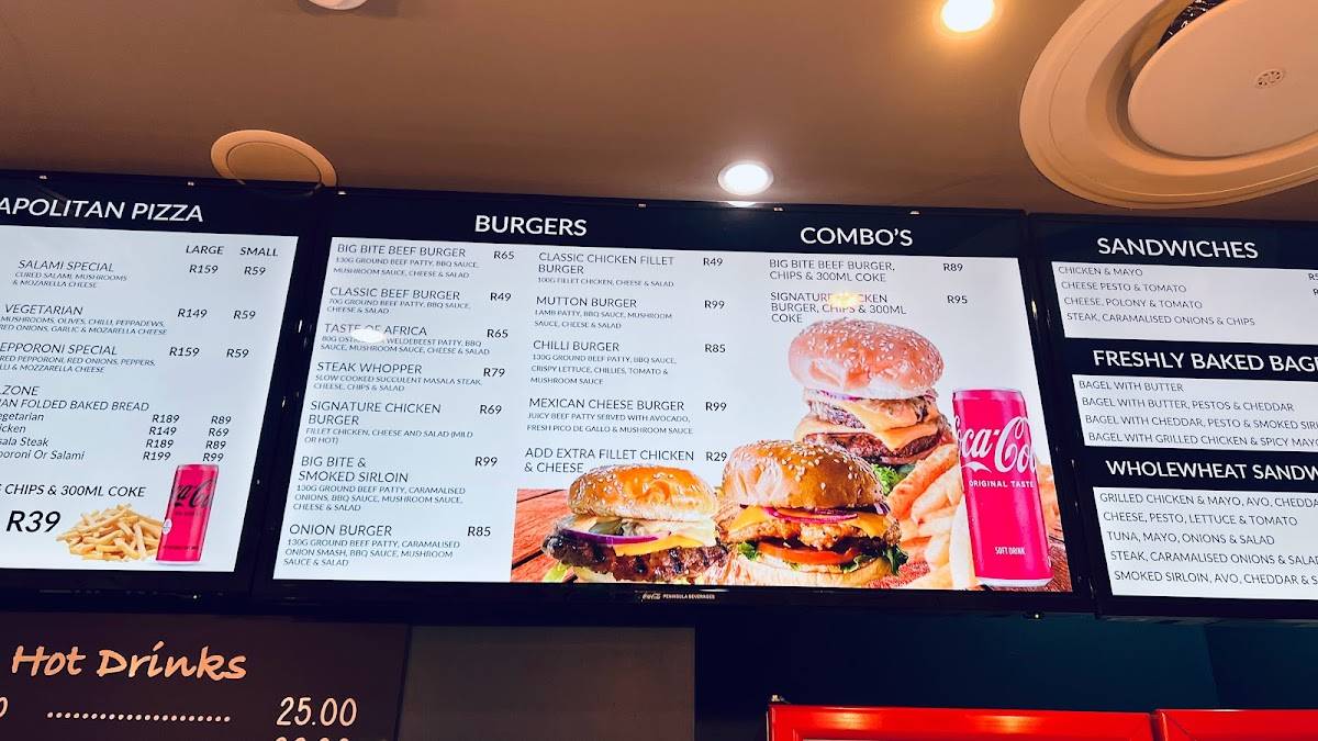Menu at The Olive Cafe - Claremont (Halaal), Cape Town
