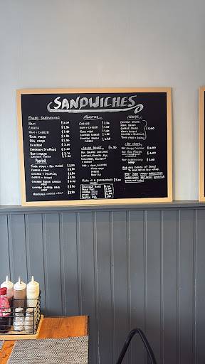 Menu at Olivers Café cafe, Hull