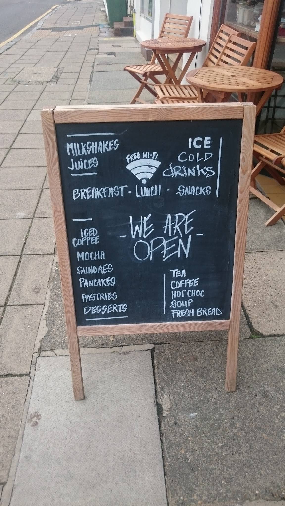 Menu at Orchard Lane Coffee House, Sandgate