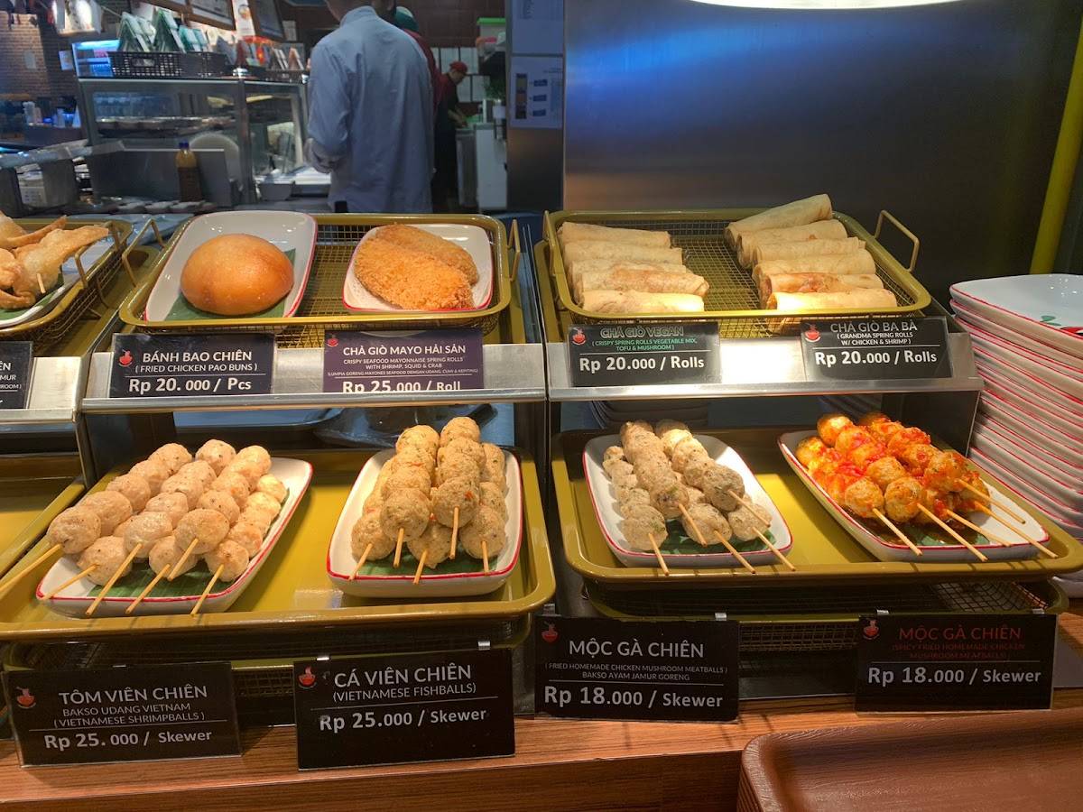 Menu at PHO BA BA restaurant, South Jakarta, LOTTE SHOPPING AVENUE