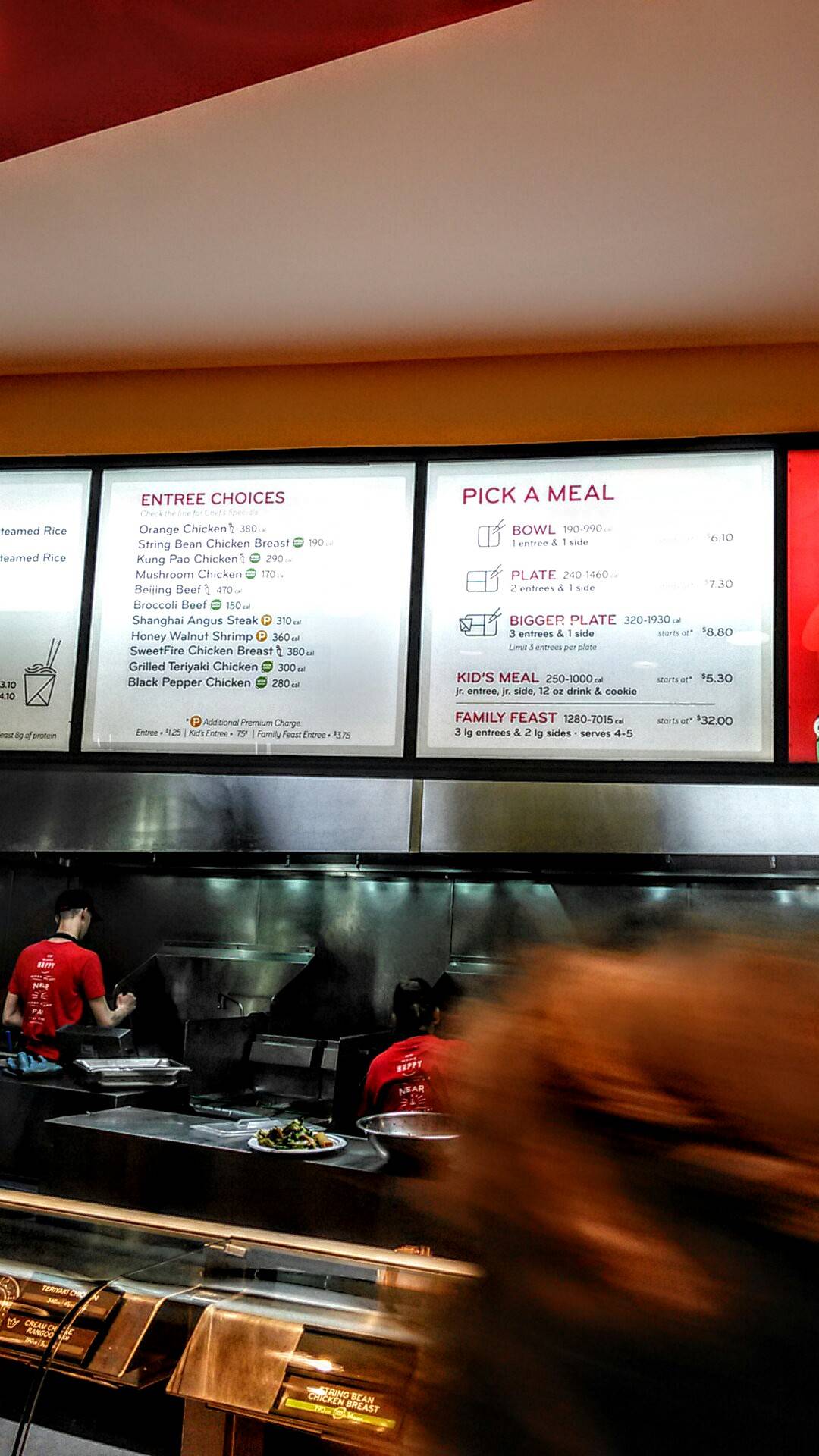Menu at Panda Express fast food, Conyers, GA-20