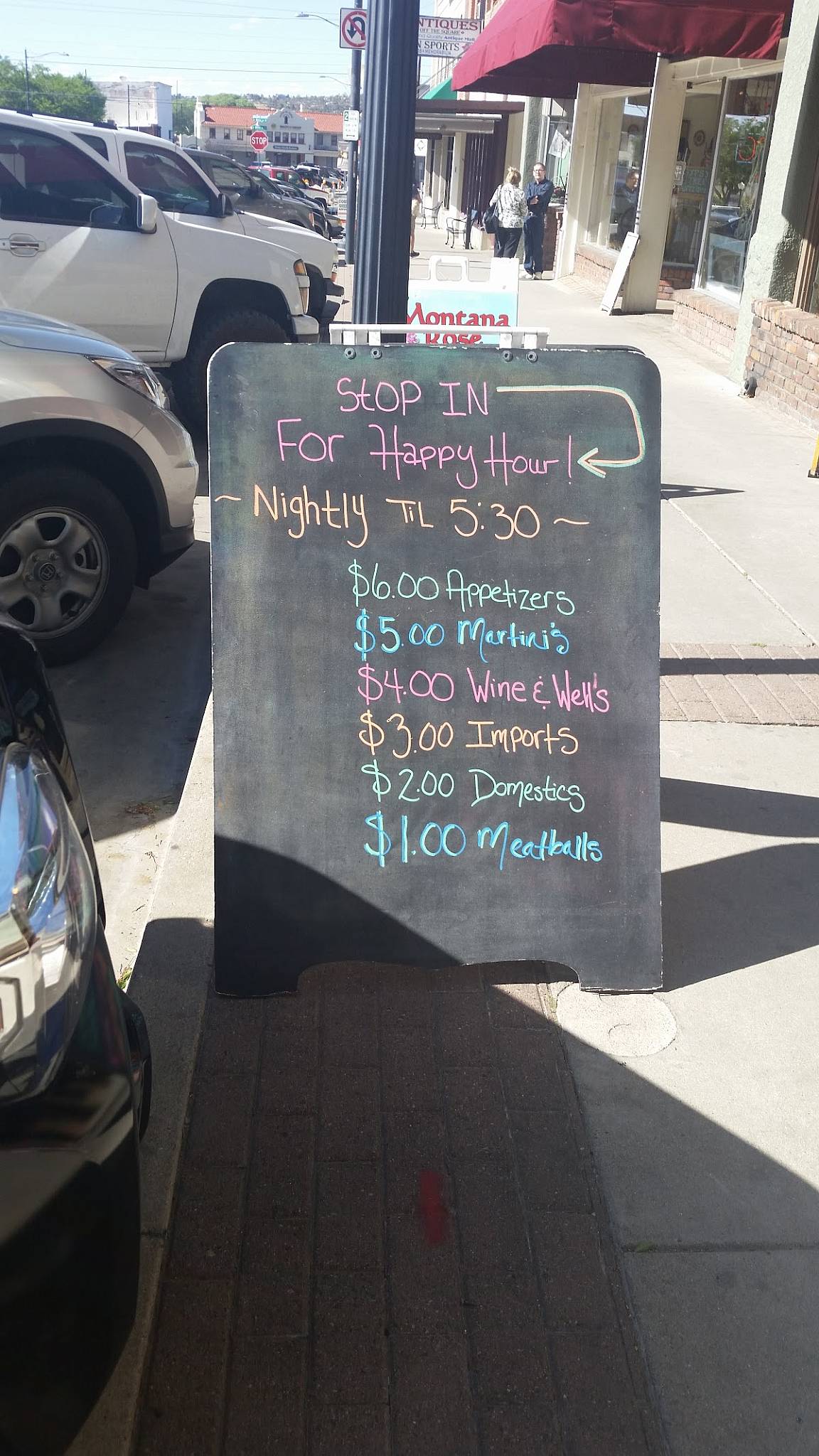 Menu at Papa's Italian Restaurant, Prescott, 129 1/2 N Cortez St