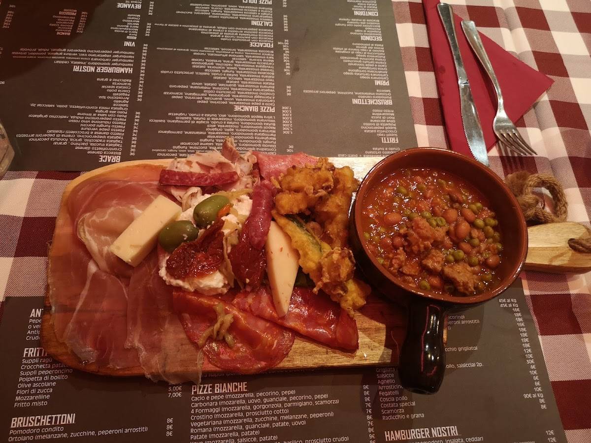 Menu at Peperoncino Ostia Ristorante, Ostia, Via Claudio