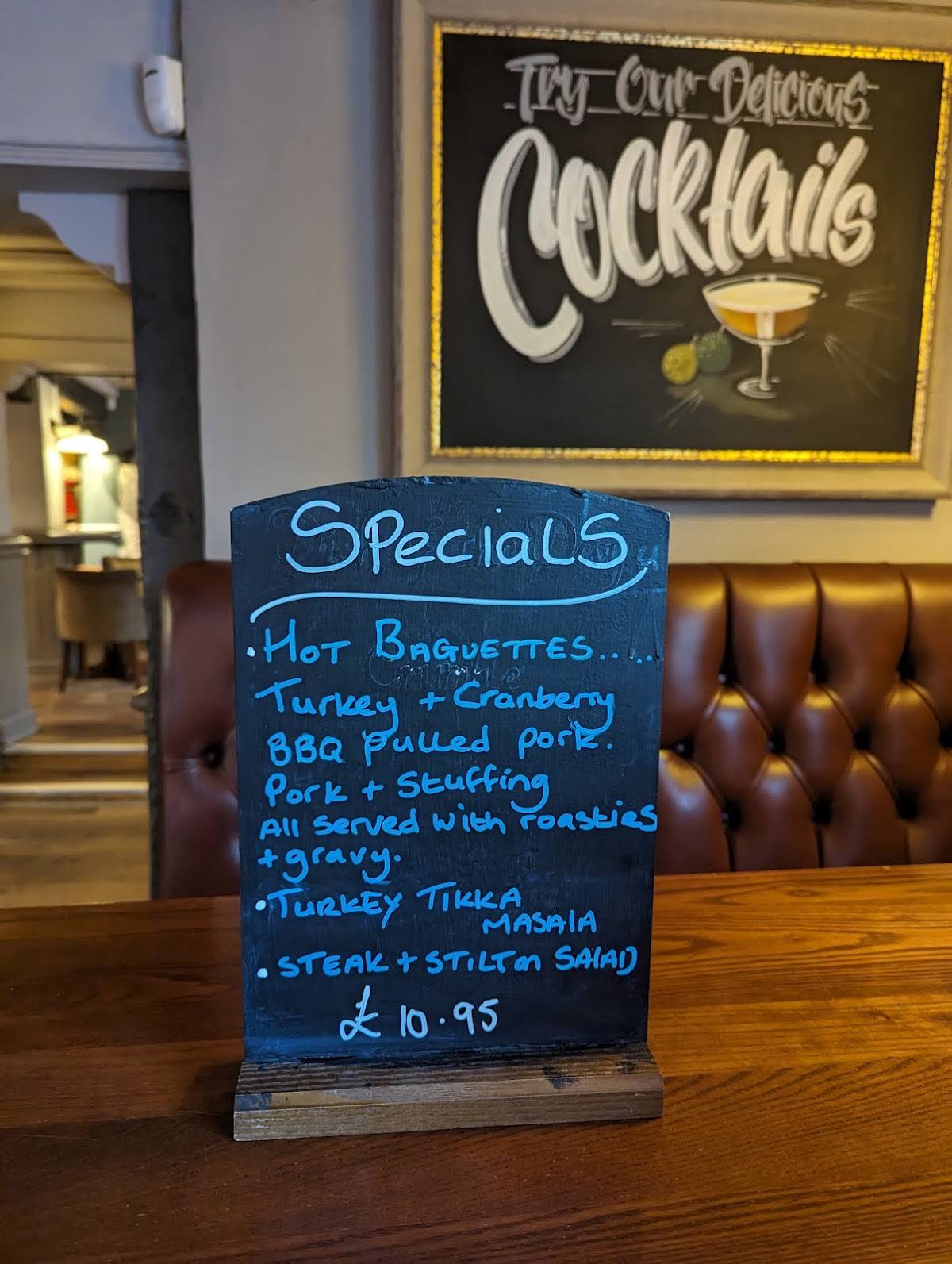 Menu at Pigot Arms pub & bar, Wolverhampton