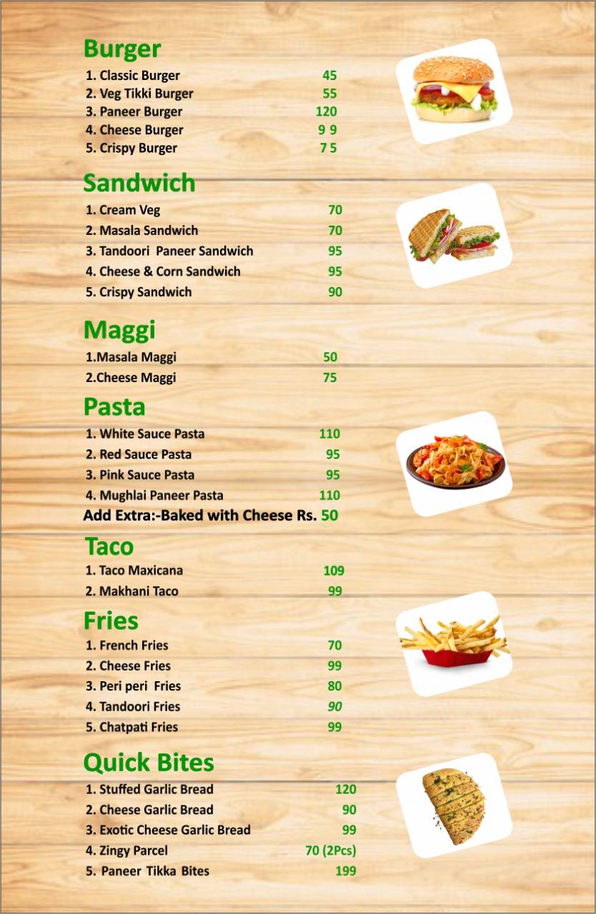 Menu at Food Star, Pinjore, Shop 2