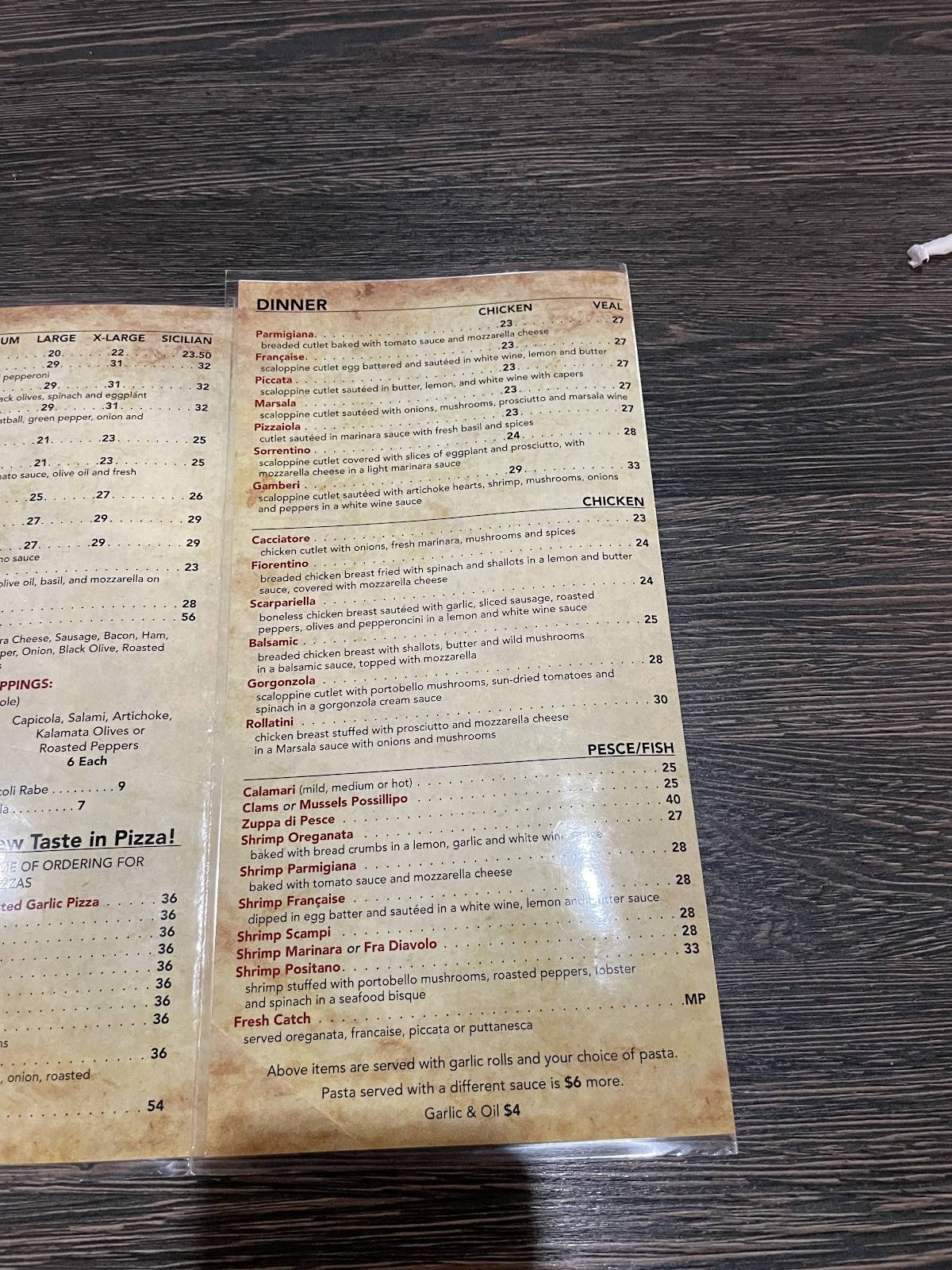 Menu at Pizza Time pizzeria, Boca Raton, SW 2nd Ave #7000