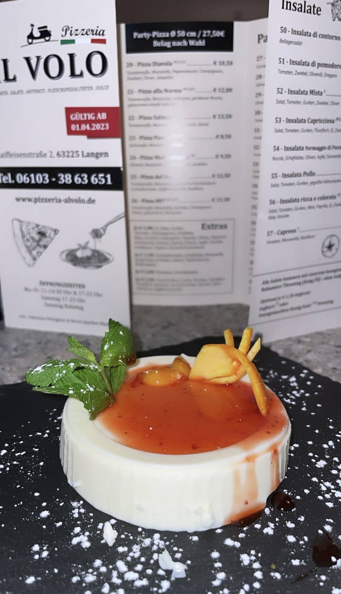 Speisekarte von Pizzeria Al Volo, Langen (Hessen)