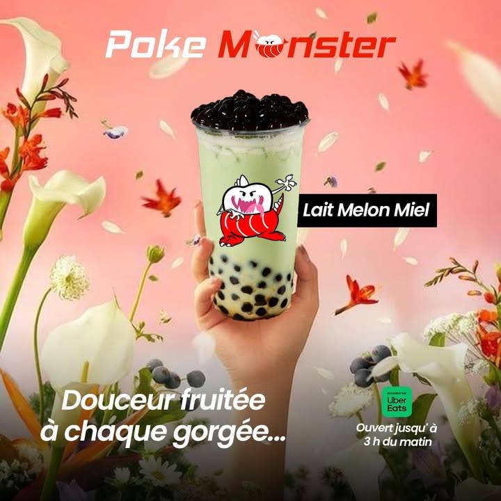 Menu au Poke Monster (Complexe Desjardins) restaurant, Montréal
