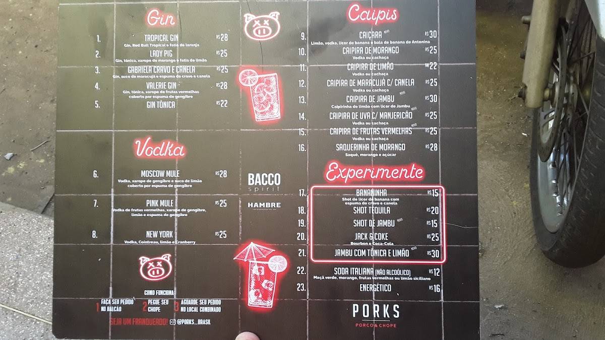 Menu em Porks Brasília - Asa Norte restaurante, Brasília