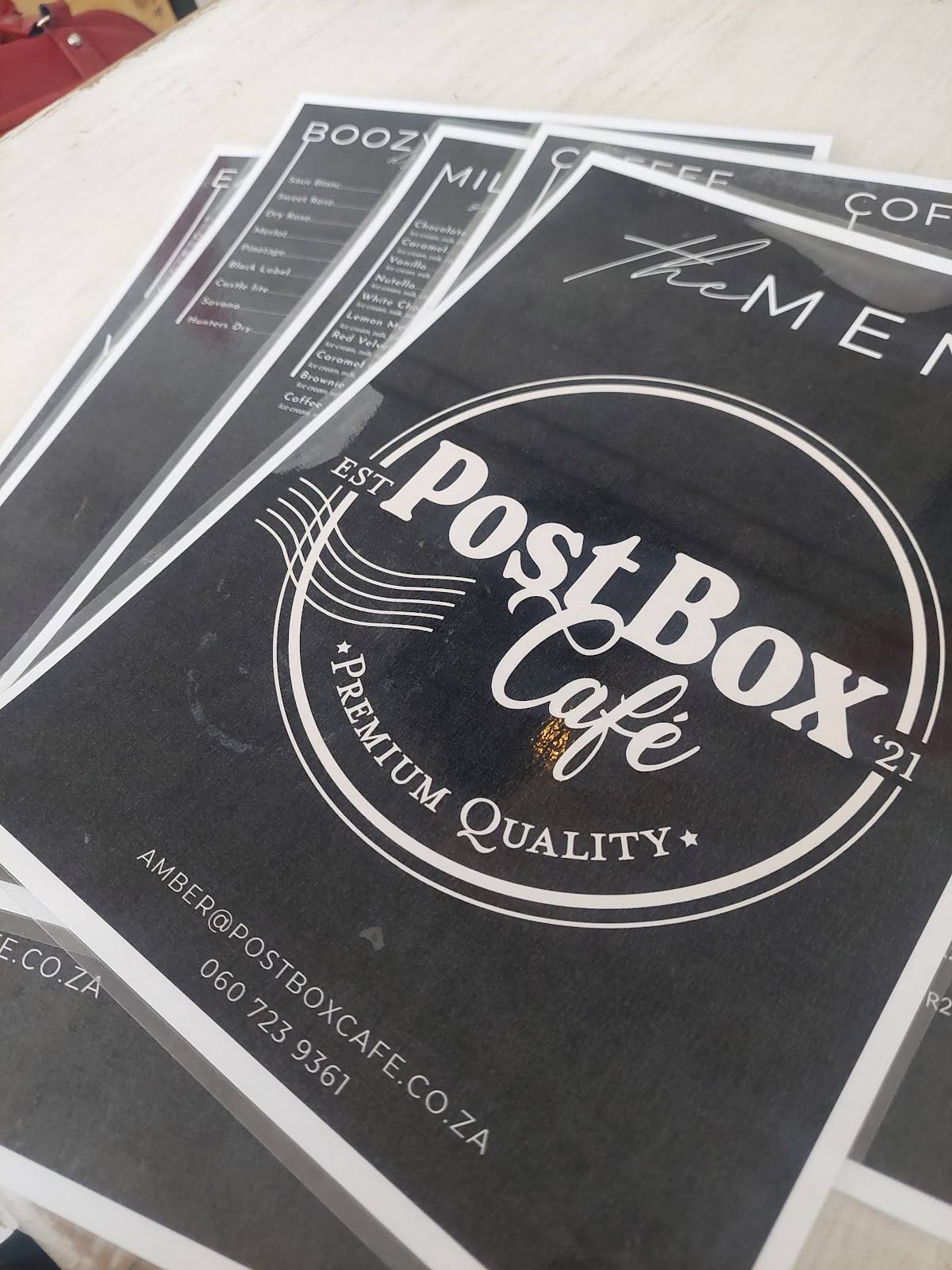 Speisekarte von Post Box Cafe, Centurion
