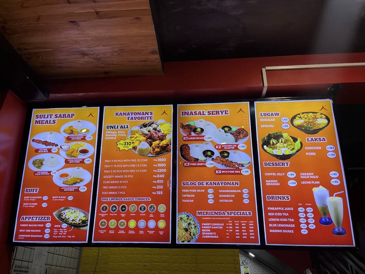 Menu at Powerhauz Fitness Gym restaurant, General Trias