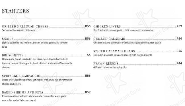 Menu at Villa San Giovanni Family Pizzeria & Fine Dining Restaurant ...